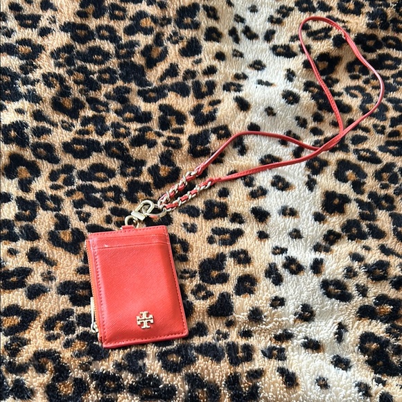 Tory Burch | Accessories | Tory Burch Red Key Card Holder | Poshmark